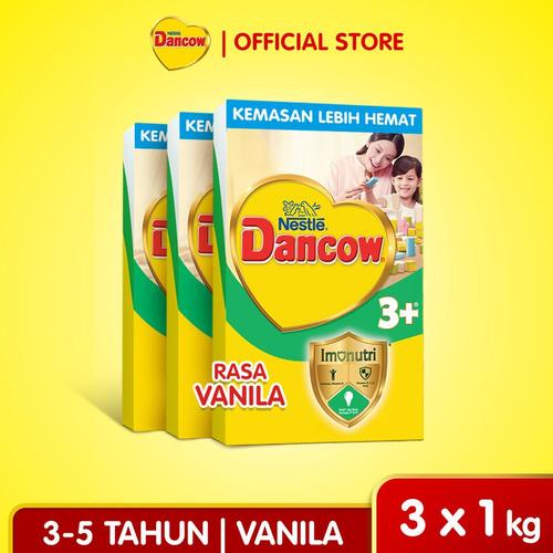 Jual Nestle Dancow 3+ Susu Pertumbuhan Rasa Vanila 3-5 Tahun Box 1 kg ...