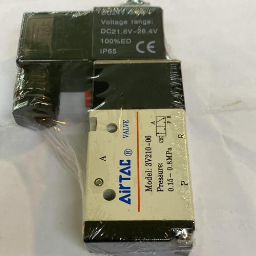 Jual SOLENOID VALVE PNEUMATIC 5/2 AIRTAC 3V210-06 (18")AC220.AC110.DC24 ...