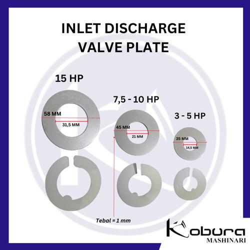 Jual Inlet Discharge Valve Plate Pir Plat Klep Valve Spring Kompressor ...