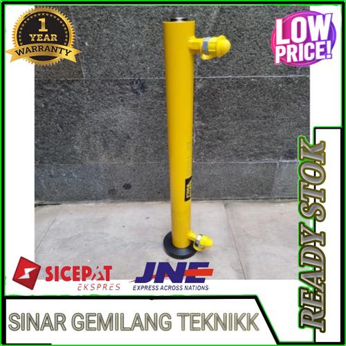 Jual Double Acting 10 Ton 500mm Long Hydraulic Cylinder Silinder ...