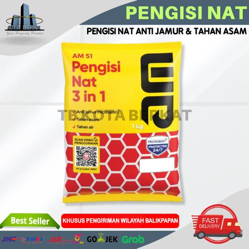Jual PENGISI NAT KERAMIK SUPER PREMIUM AM 51 / AM 51 NAT ANTI JAMUR DAN ...