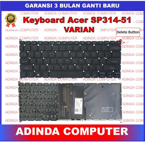 Jual Keyboard Acer Spin 3 SP314-51 SP314-52 SP314-53 SP314-53GN SP314 ...