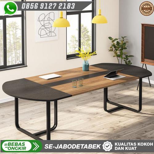 Jual Meja Meeting HPL Minimalis - Tahan Gores, Cocok untuk Kantor ...