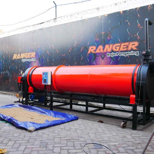 Jual Mesin Pengering Padi Gabah Jagung Rotary Dryer 400 KG Tipe Kayu ...