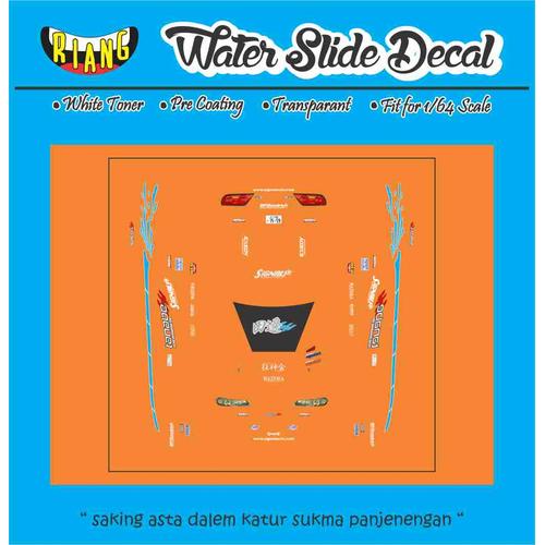 Jual Decal Waterslide Hotwheels Fast Furious Tokyo Drift Signals Auto ...