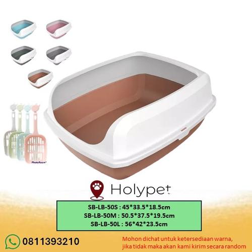 Jual LITTER BOX LB-50 / TEMPAT PASIR KUCING / LITTER BOX KUCING - Kota ...