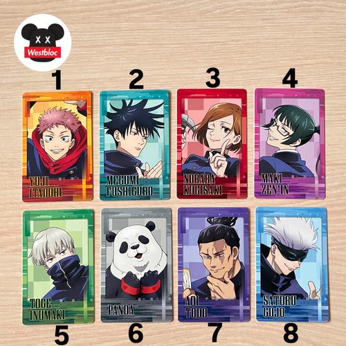 Jual Jujutsu Kaisen JJK Snap Card Vol.3 Photo Cheki Toho Animation Made ...