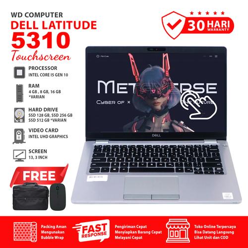 Promo Dell Latitude 5310 Touchscreen Core I5 Gen 10 I Ram 32 Gb Ssd 1 ...