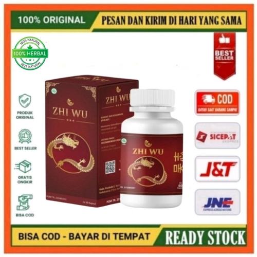 Jual ZHI WU OBAT HERBAL ASAM URAT REMATIK SENDI OTOT ISI 30 KAPSUL ASLI ...