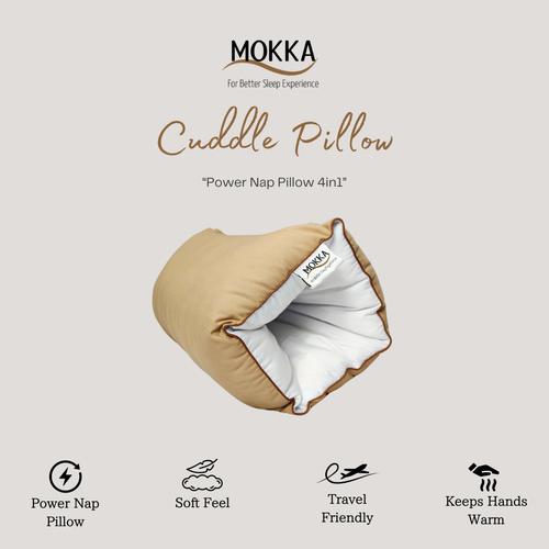 Jual Cuddle Pillow Down Fiber Mokka (Power Nap Pillow) - Jakarta Utara - Mokka Pillow | Tokopedia