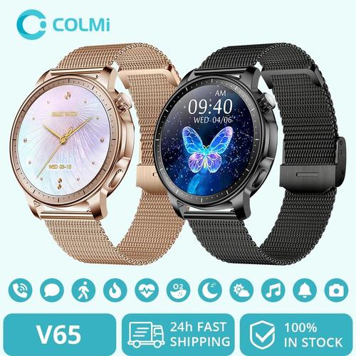 Jual COLMI V65 Smartwatch Women 1.32 inch AMOLED Bluetooth Call Smart ...