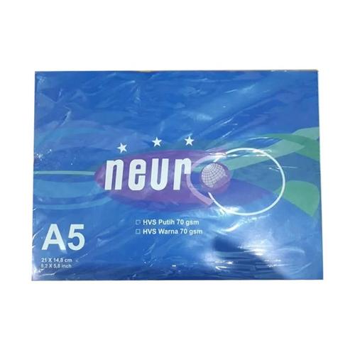 Jual Kertas HVS A5 70gr Neuro Putih - 1 Rim isi 400 Lembar - Jakarta ...