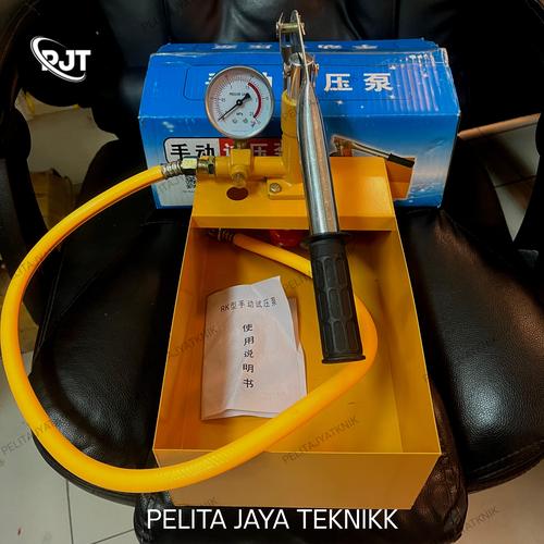 Jual Alat Test PUMP 25KG/Bar Tekanan Pipa Valve Pressure Test Pump ...