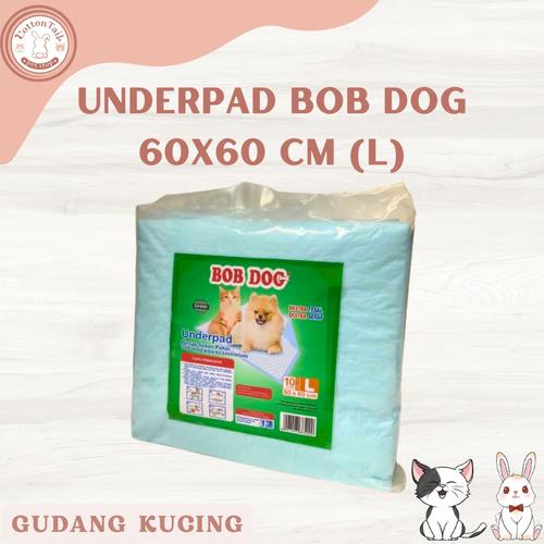 Jual Bob Dog Pet Underpad L 60 X 60 cm Perlak Anti-Bocor Underpad Bob ...