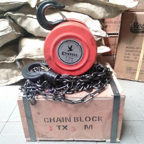 Jual Chain Block / Takel Kerekan Rantai Katrol 1 Ton x 3 Meter ...