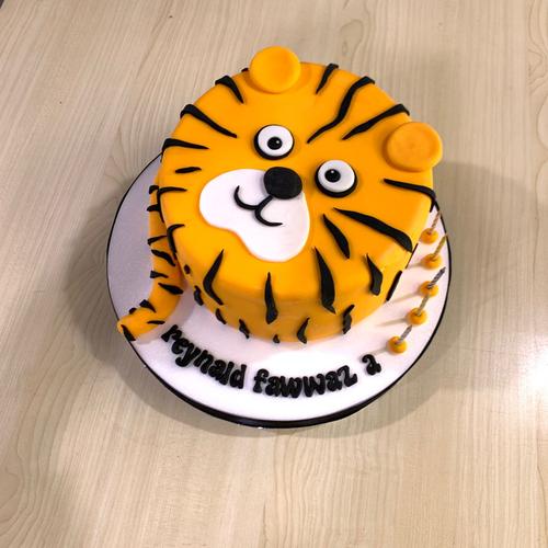 Jual Kue Ulang tahun/Birthday Cake Tema Harimau/Kue Birthday - Jakarta Barat - Libra Cake ...