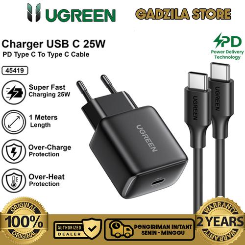 Jual UGREEN Kabel Data USB Type C To Type C 5A PD Max 100W FAST ...