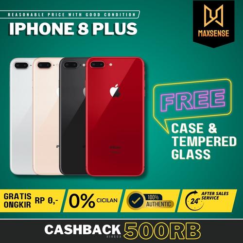 Jual iBox | iPhone 8 Plus 256GB Second Original Resmi Black / White ...