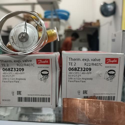 Jual Therm.Expansion valve TE 2 R22/R407C type 068Z3209 Danfoss baru ...