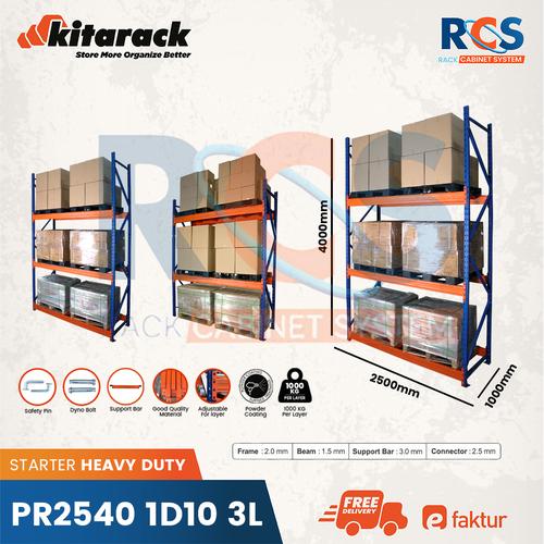 Jual Rak Palet Serbaguna 1 TON/Layer Panjang Panjang 2.5M ; Tinggi 4M ...