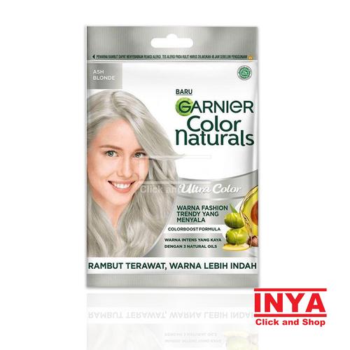 Promo Garnier Color Naturals Ultra Color Ash Blonde 30mlx30gr SACHET ...