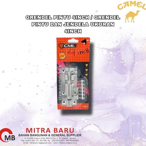 Jual Grendel Camel 4in / Grendel Pintu Dan Jendela Merk Camel Ukuran ...