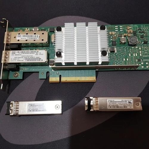 Jual HP Ethernet 10Gb 530SFP+ Adapter PCIe support Mikrotik 656244-001 ...