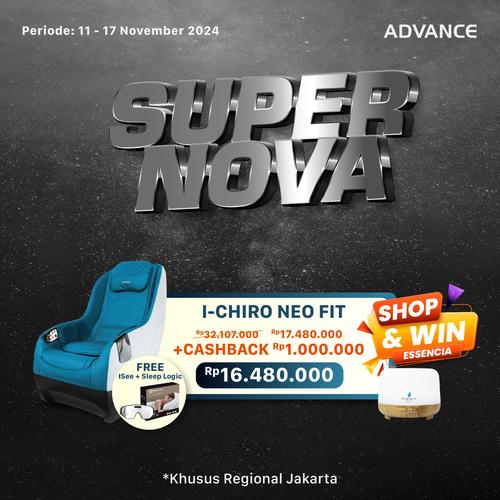 Promo Advance - Kursi Pijat New Ichiro Neo Fit | Kursi Pijat Sofa ...