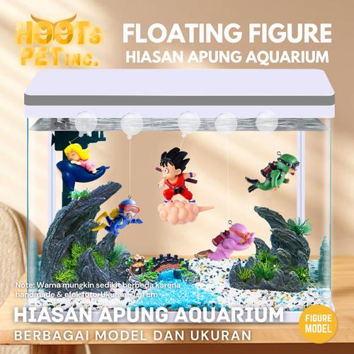 Jual Hiasan Penyelam Akuarium Dragon ball Apung Floating Aquarium ...