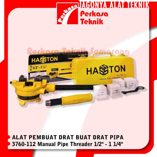 Jual HASSTON 3760-112 Threading Tool Manual Pipe Threader 1/2"-1 1/4 ...