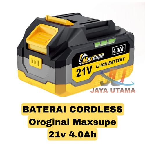Jual Maxsupe Original Baterai LXT 21V 2ah 4Ah Mesin Cordless Bor Impact ...