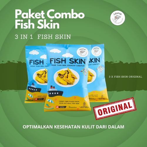 Promo Caliofish - Paket Fish Skin 3in1 | Kulit Ikan Patin Krispi ...