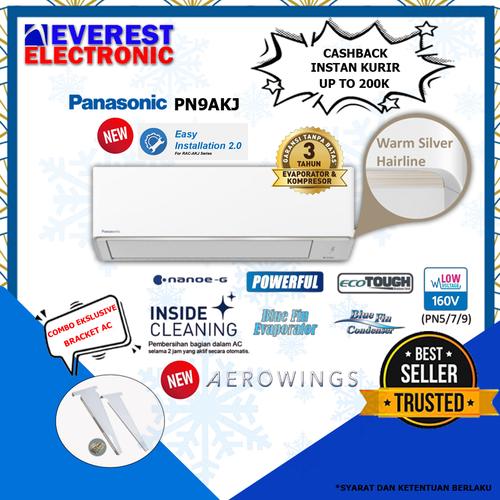 Jual Panasonic CS/CU PN9AKJ PN 9 AKJ 1 PK AC Split Low Watt Low Voltage Nanoe X Standard - Kota ...