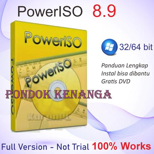 Jual PowerISO - Full Version, No Trial - Kota Bekasi - Pondok Kenanga Tekno | Tokopedia