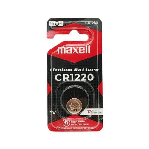Jual Maxell CR1220 3V Original Maxell Micro Lithium Battery Made In Japan Kemasan 1pcs - Kota ...