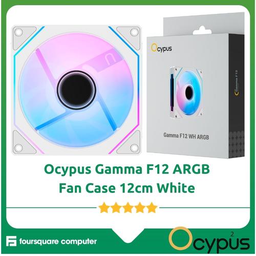 Jual Ocypus Gamma F12 WH ARGB Forward Reverse White Fan Casing 120 mm ...
