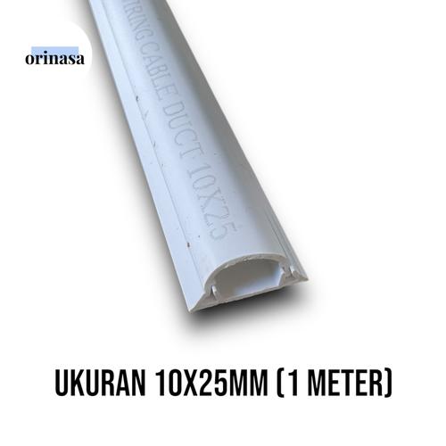 Jual Kabel Dak Kabel Duct Lantai Oval 10x25 Setengah Lingkaran 1 Meter ...