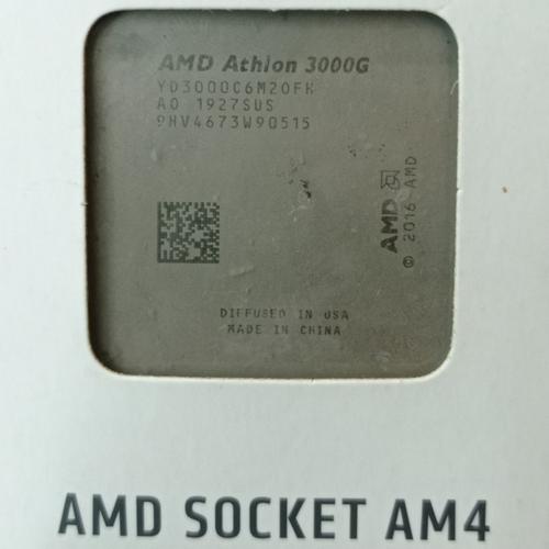 Jual AMD ryzen athlon 3000g Tray Tanpa Fan - Jakarta Barat - CHANDUT ...