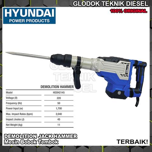 Jual Hyundai Mesin Jack Hammer HDDH2145 Demolition Hammer HDDH 2145 ...
