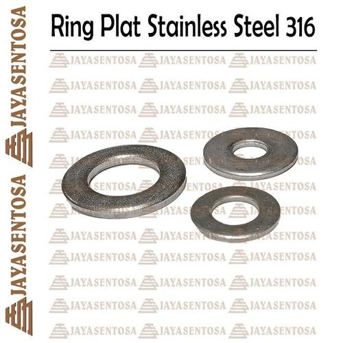 Jual Ring Plat M12 Stainless 316 | Flat Washer SS316 THE A4 - 70 ...