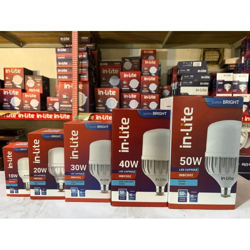 Jual INLITE Lampu Led Capsule 20w 30w 40w 50w INBC002 Lampu Capsule In-lite - Jakarta Pusat ...