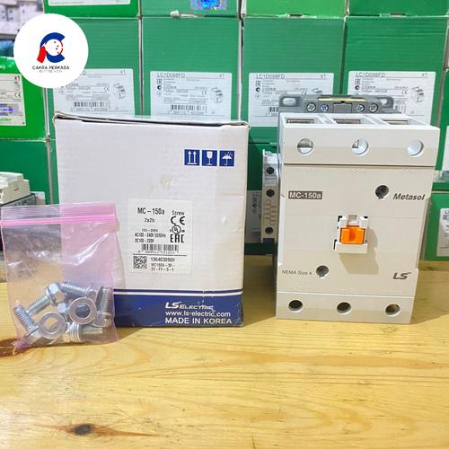 Jual CONTACTOR KONTAKTOR METASOL LS MC-150A 2A2B 220VAC ORIGINAL MADE ...