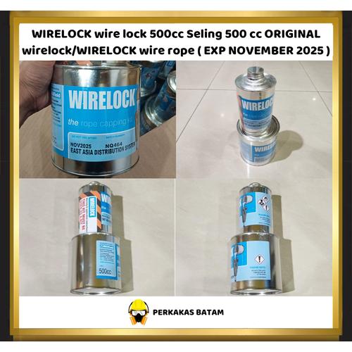 Jual WIRELOCK wire lock 500cc Seling 500 cc wirelock/WIRELOCK wire rope ...