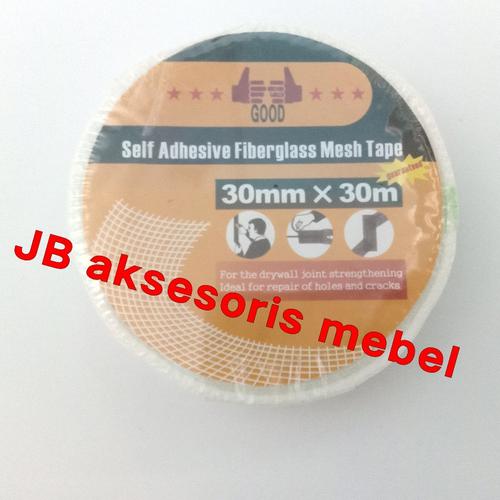 Jual LAKBAN PERBAN KASA GYPSUM 30 mm X 30 Meter / ISOLASI SOLASI LEM ...