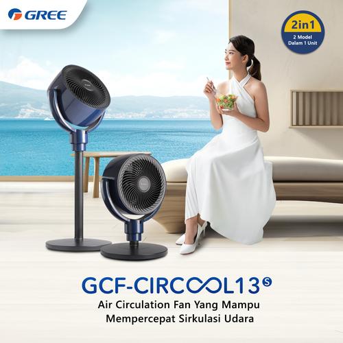 Jual GREE - Air Circulation Fan - Swing Otomatis - 2in1 Kipas Meja dan Lantai - GCF-CIRCOOL13S ...
