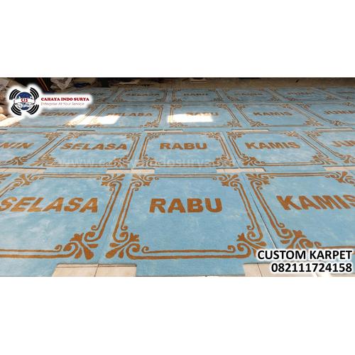 Jual KARPET LIFT NAMA-NAMA HARI | CUSTOM UKURAN | CUSTOM MOTIF | CUSTOM ...