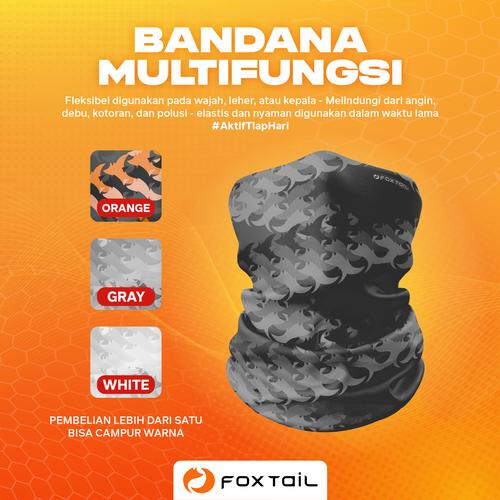 Promo ORIGINAL FOXTAIL Bandana Masker Slayer Kain Multifungsi Baf Buf ...