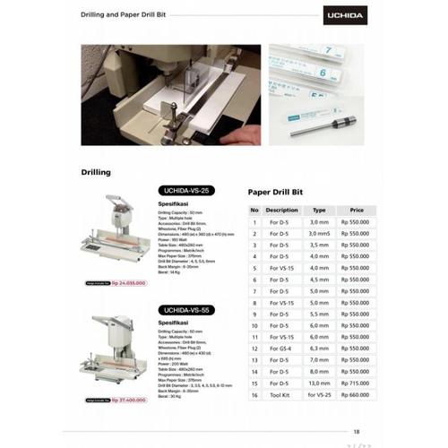 Jual Mesin Bor Pembolong Kertas Listrik Electric Paper Drill Punch ...