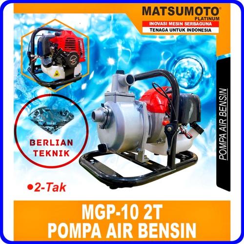 Jual Mesin Pompa Air Portable Engine Pump Matsumoto MGP 10 2 Tak / 1 ...