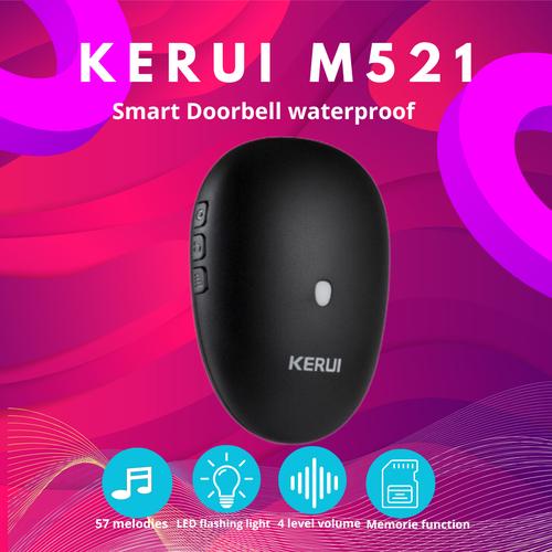 Jual Receiver KERUI M521 Wireless Bel Rumah wireless Multi Tone - Putih ...